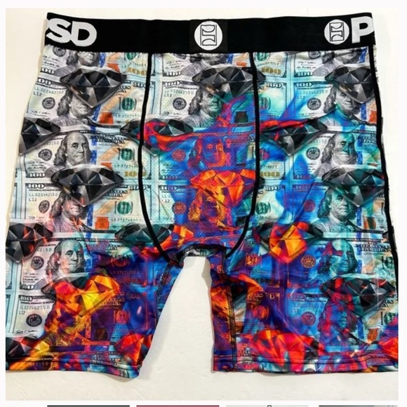 PSD | Underwear & Socks | Psd Underwear Thermal Money Diamonds Boxer ...